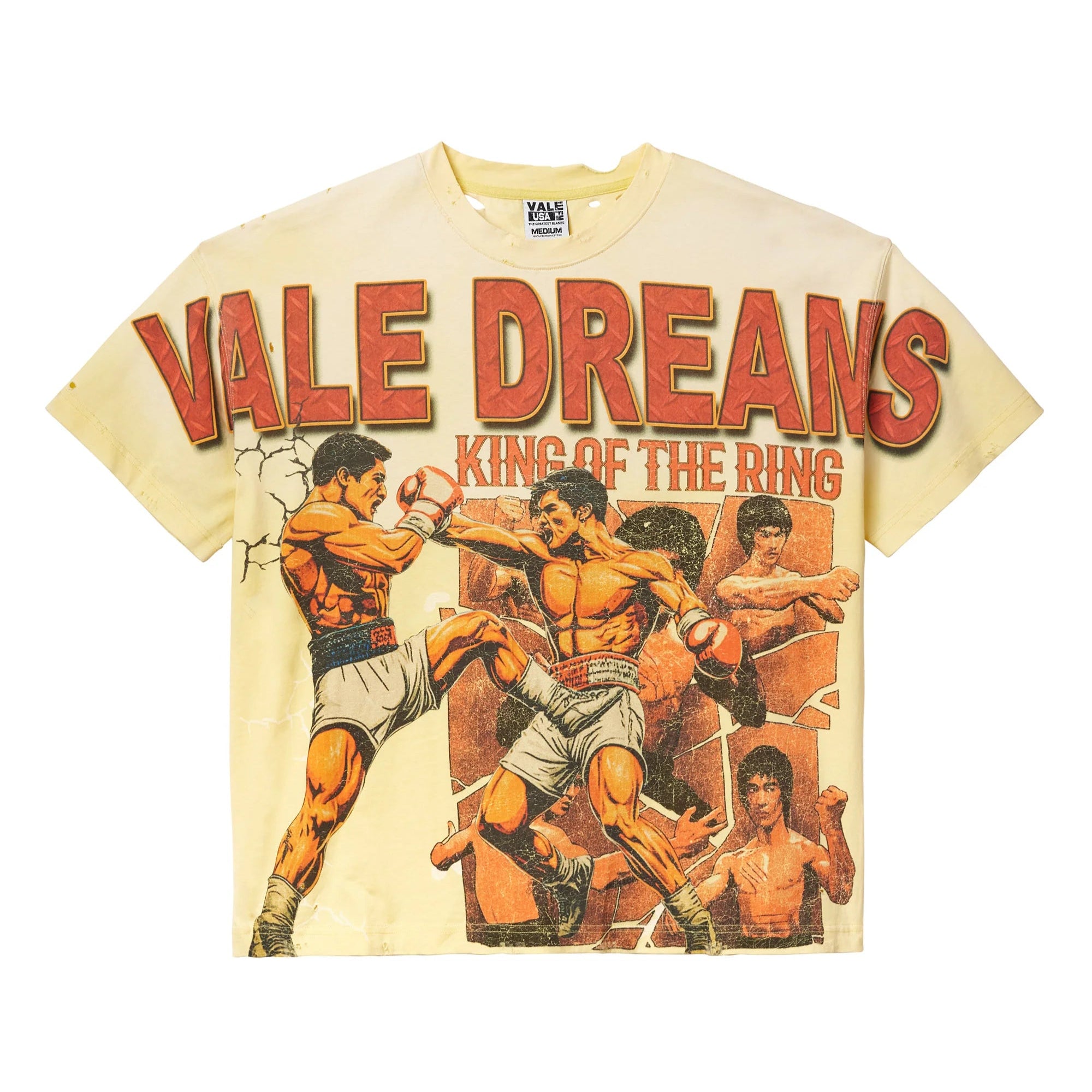 Vale Forever Sun Shattered Fist Tee Yellow – Endless Supply